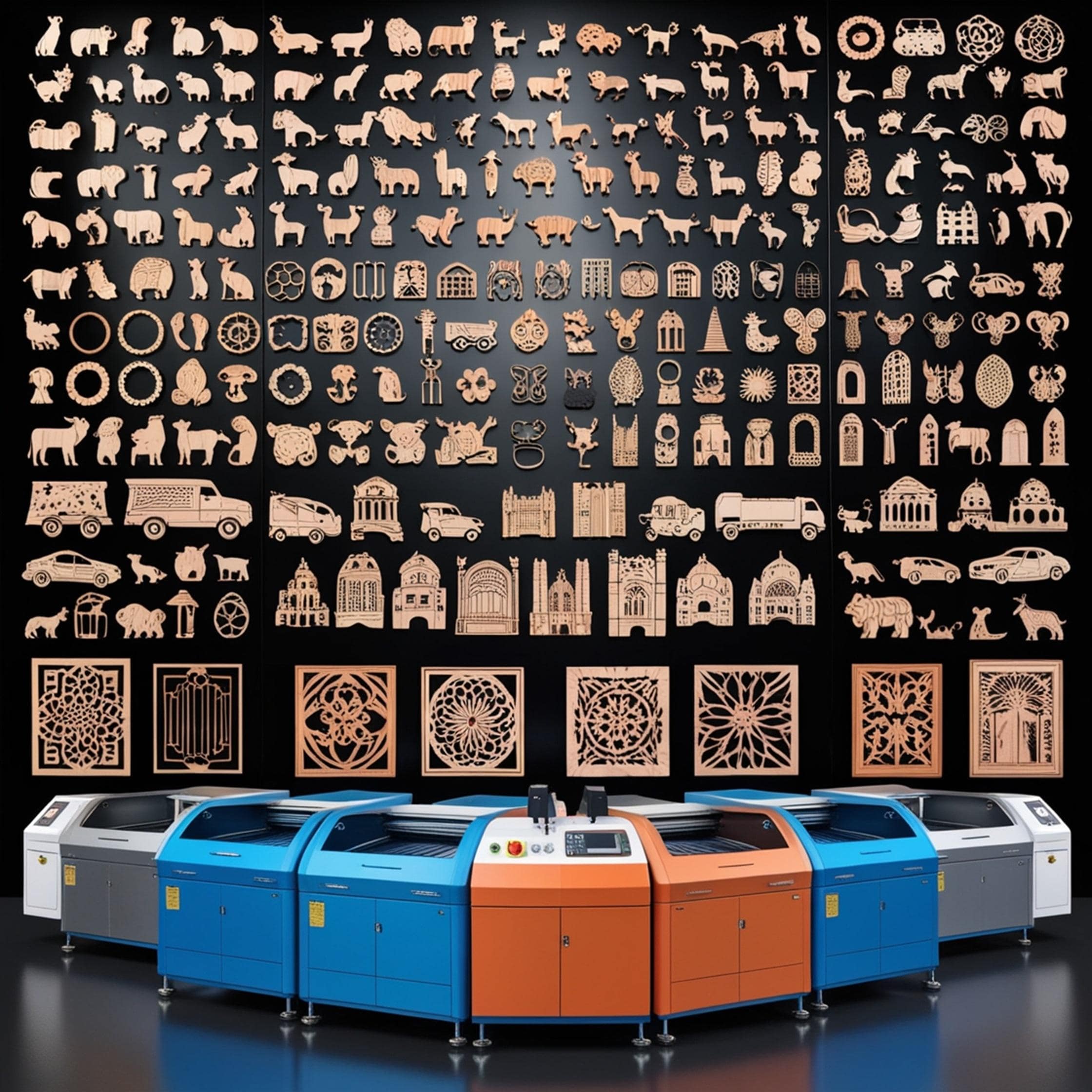 Laser Cut Files Mega Bundle, 300K Files 3D 2D Lasecut Designs CNC Files ...