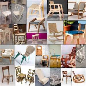 Cnc Router Furniture Files Mega Bundle 100 Cnc & Laser Cut Files for ...