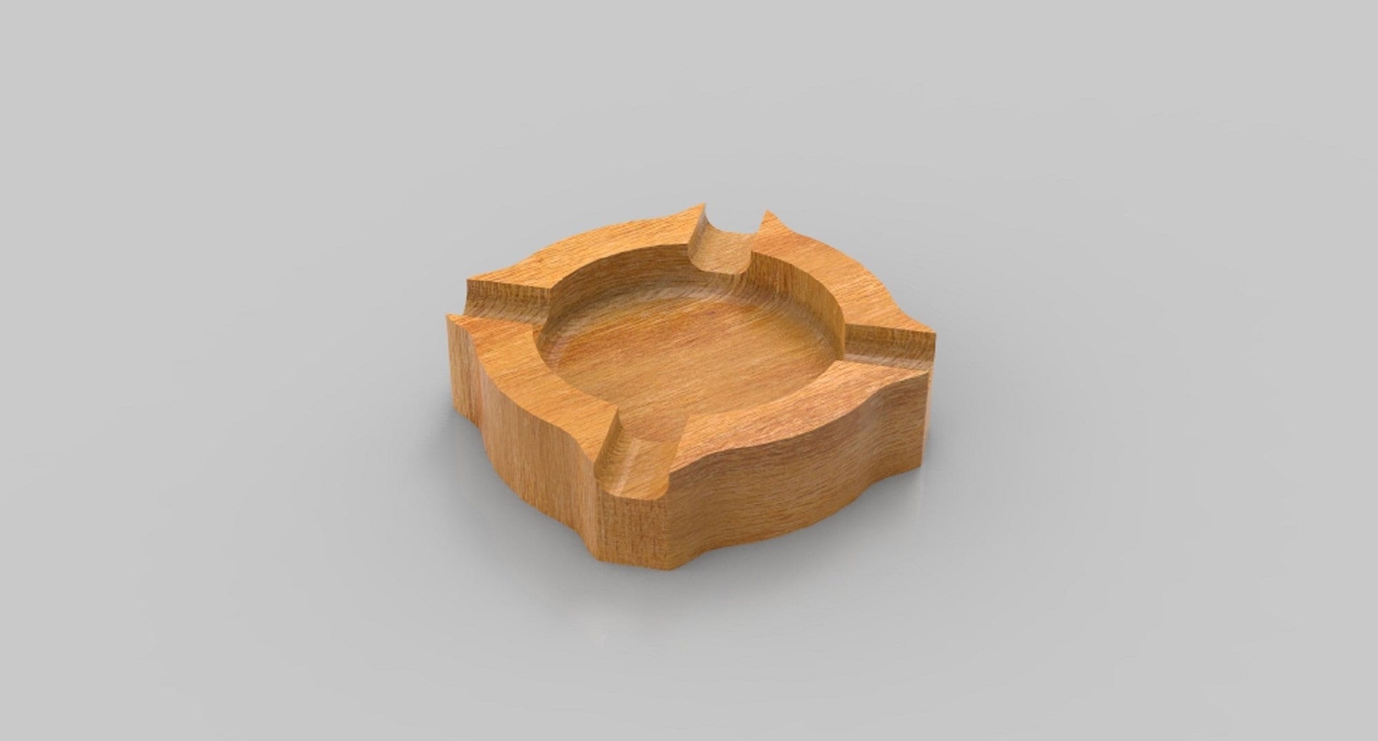 Circle Wooden Cigar Tray, Ashtray Cnc Router Files for Wood, Files for ...