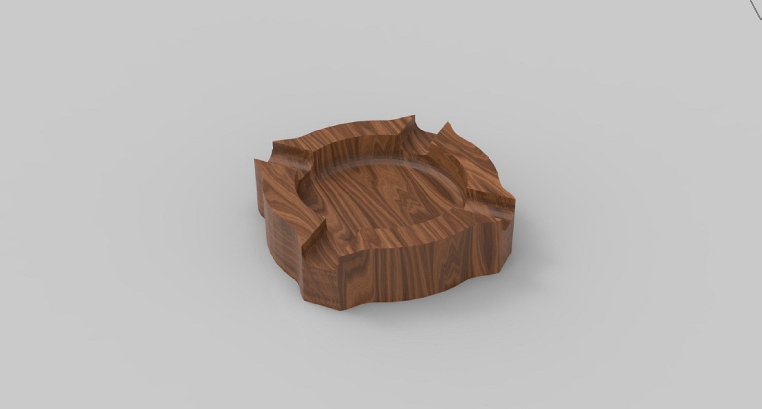 Circle Wooden Cigar Tray, Ashtray Cnc Router Files for Wood, Files for ...