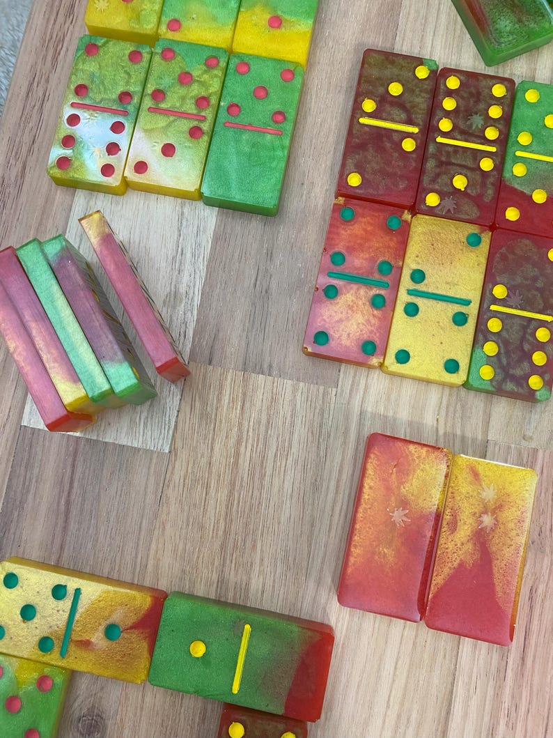 Rasta Themed Dominoes Set - Etsy