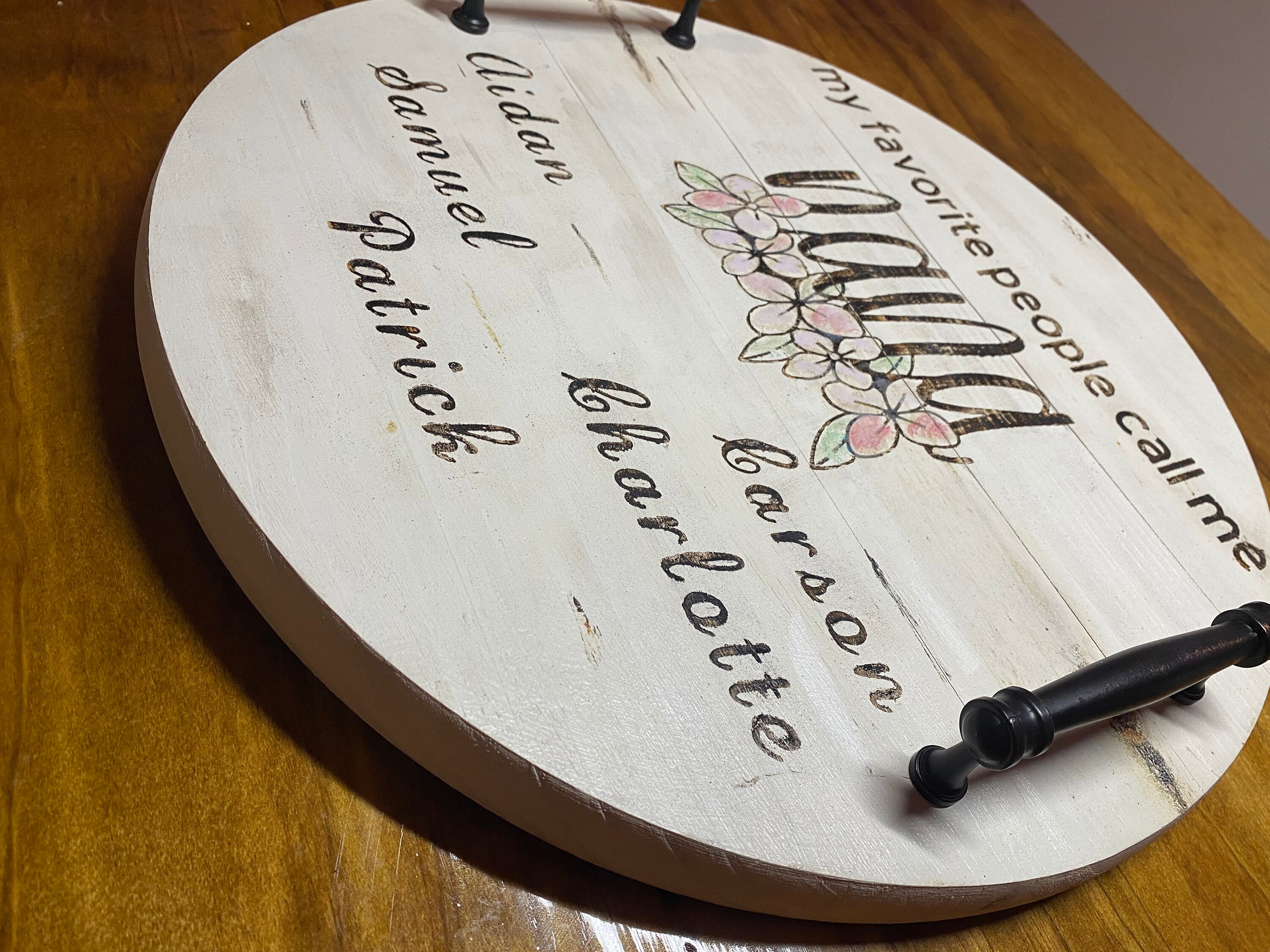 Personalized Decorative Serving Tray, Birthday, Christmas, Mother's Day ...