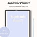 Academic Digital Planner 2024 2025 Goodnotes Planner Notability iPad ...