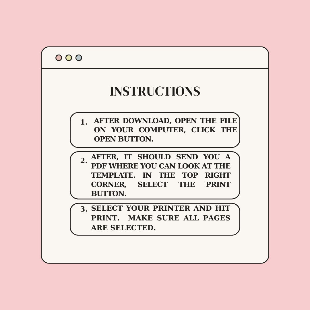 Blushing Pink Aura Heart Aesthetic Digital Planner 2024 | Notability ...