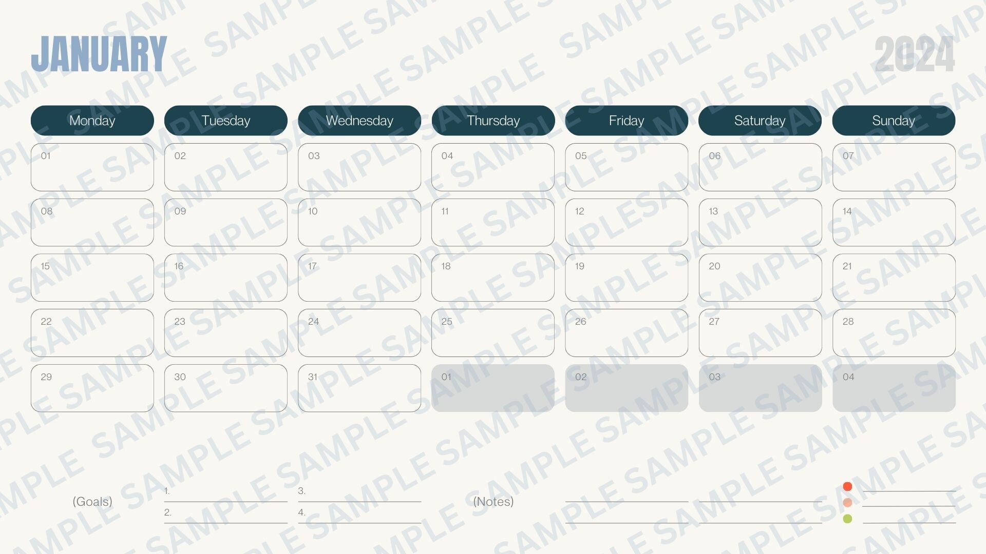 2024 Digital Planner | DATED Digital Planner 2024 | Digital Journal ...