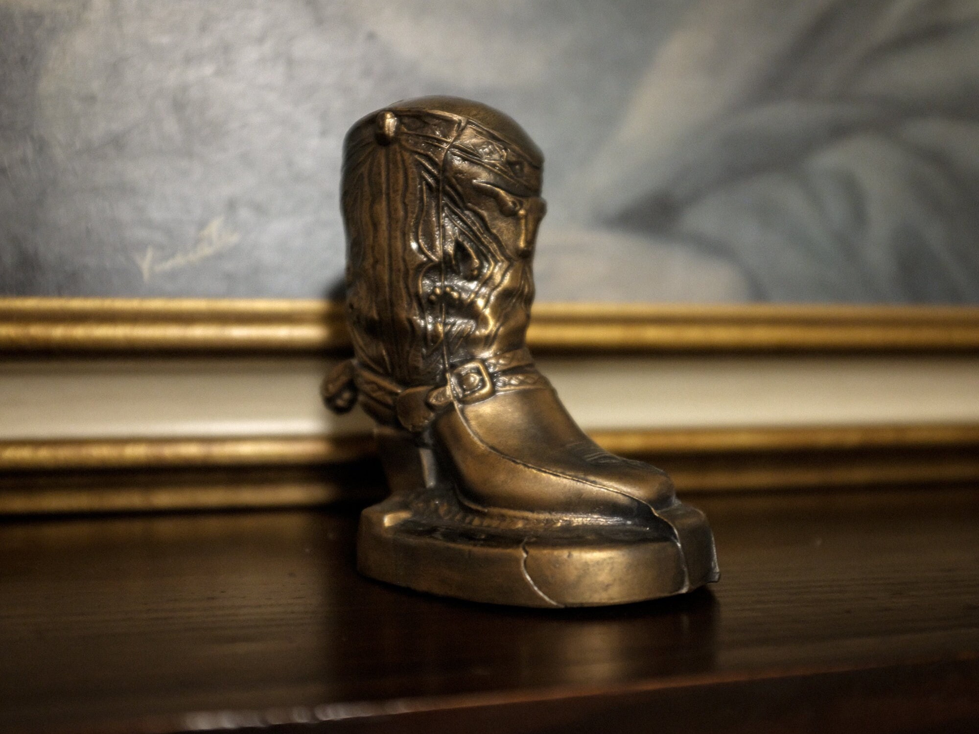 50s Cowboy Boot Bank Carnival Prize Antique Vintage Figurine - Etsy