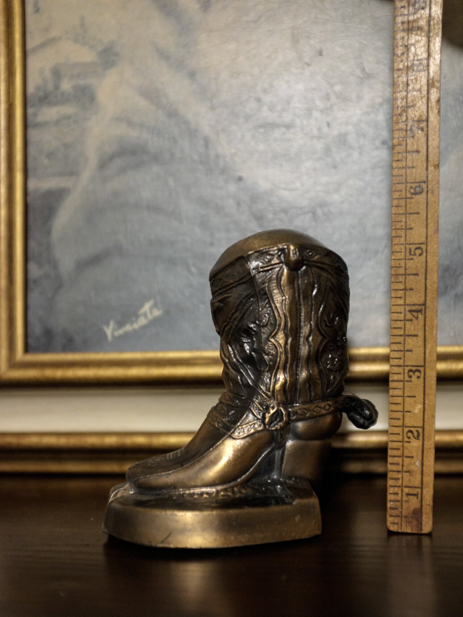50s Cowboy Boot Bank Carnival Prize Antique Vintage Figurine - Etsy