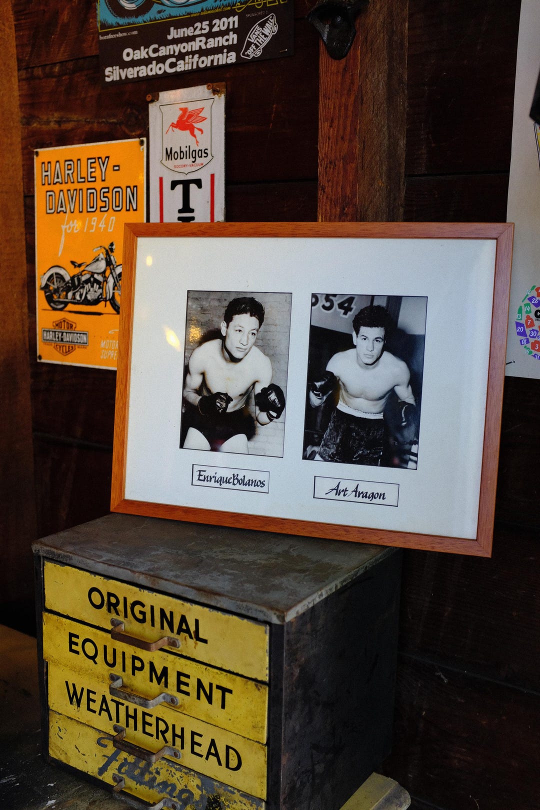 Vintage Boxing Art Enrique Bolanos Art Aragon Framed Portraits - Etsy