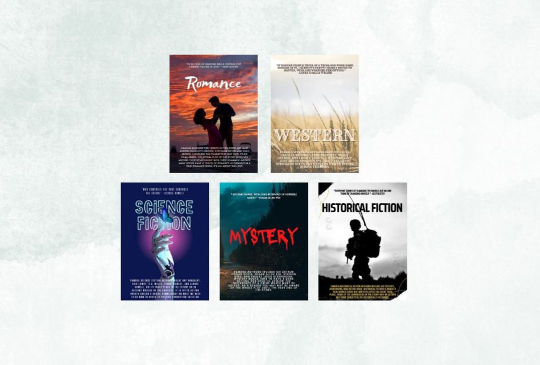 Classroom Genre Posters Set 1 - Etsy