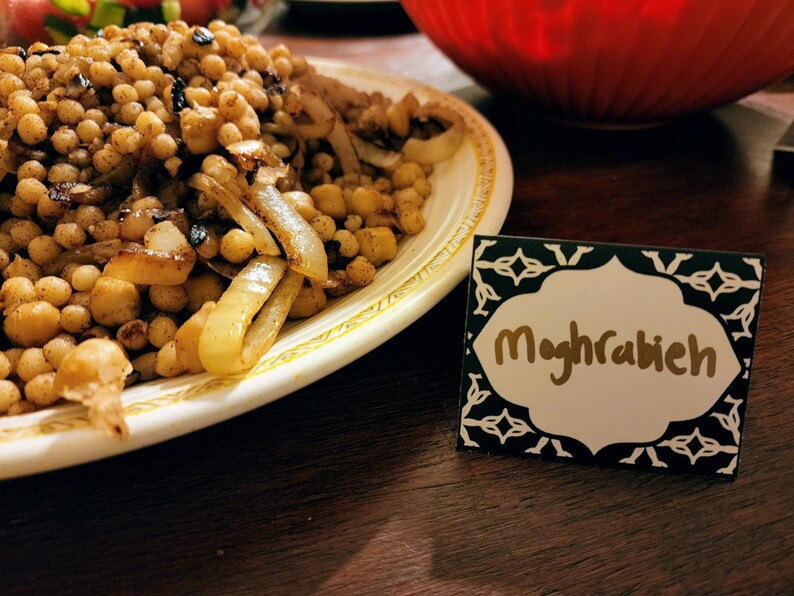 Printable Ramadan Food Cards, Food Labels - Iftar Food Labels - Etsy