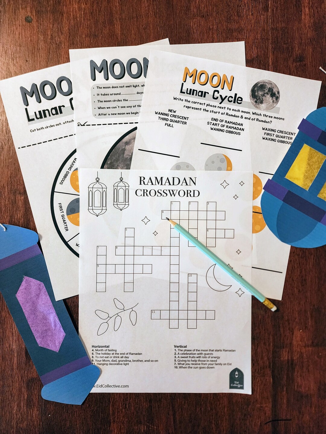 Junior High/middle School and High School Printables for Ramadan & Eid ...