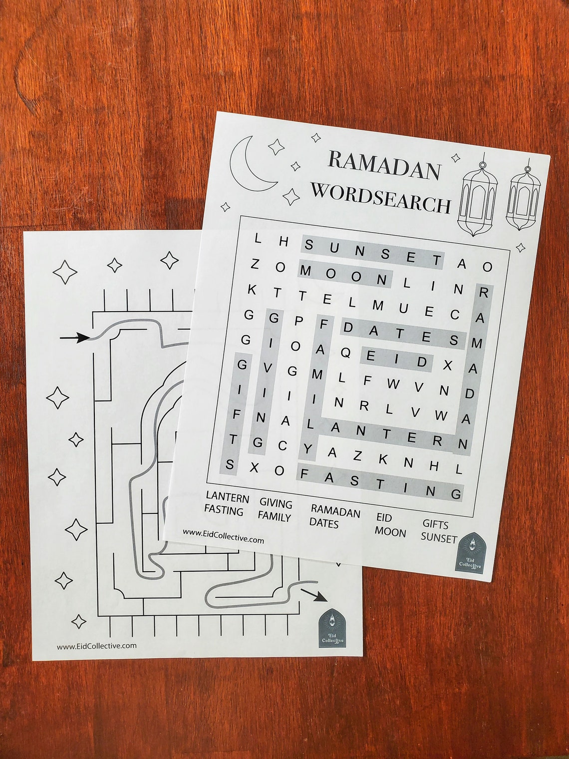 Elementary School Printables for Ramadan and Eid - Ramadan Kids ...