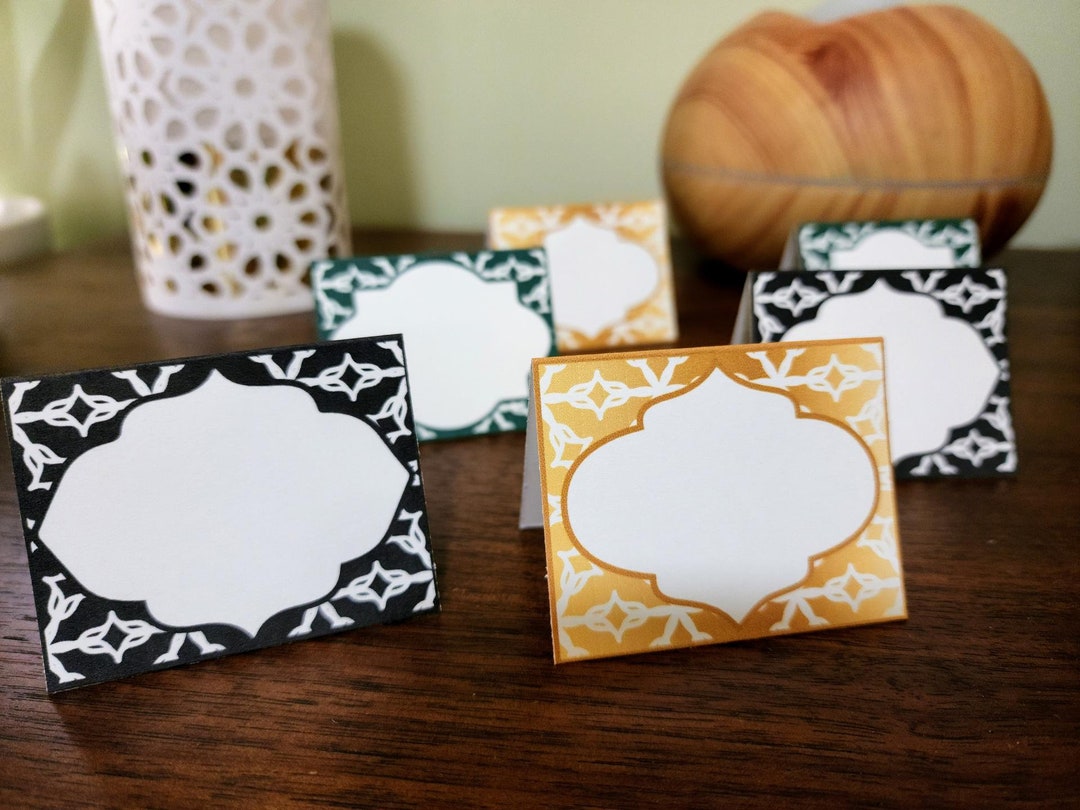 Printable Ramadan Food Cards, Food Labels - Iftar Food Labels - Etsy