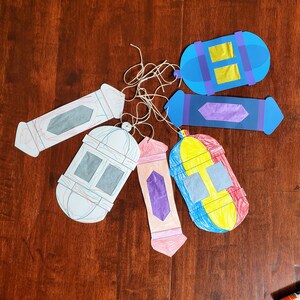 Ramadan Lantern Tissue Paper Craft Printable - Ramadan Craft, Ramadan ...