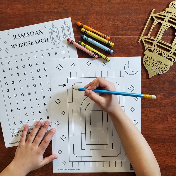 Ramadan & Eid Picnic Celebration Coloring Sheet Ramadan Coloring Sheet ...