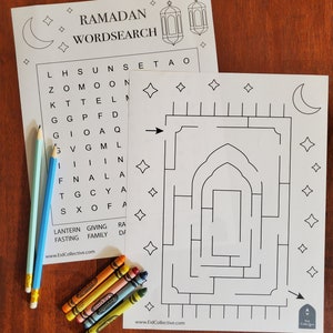 Elementary School Printables for Ramadan and Eid - Ramadan Kids ...