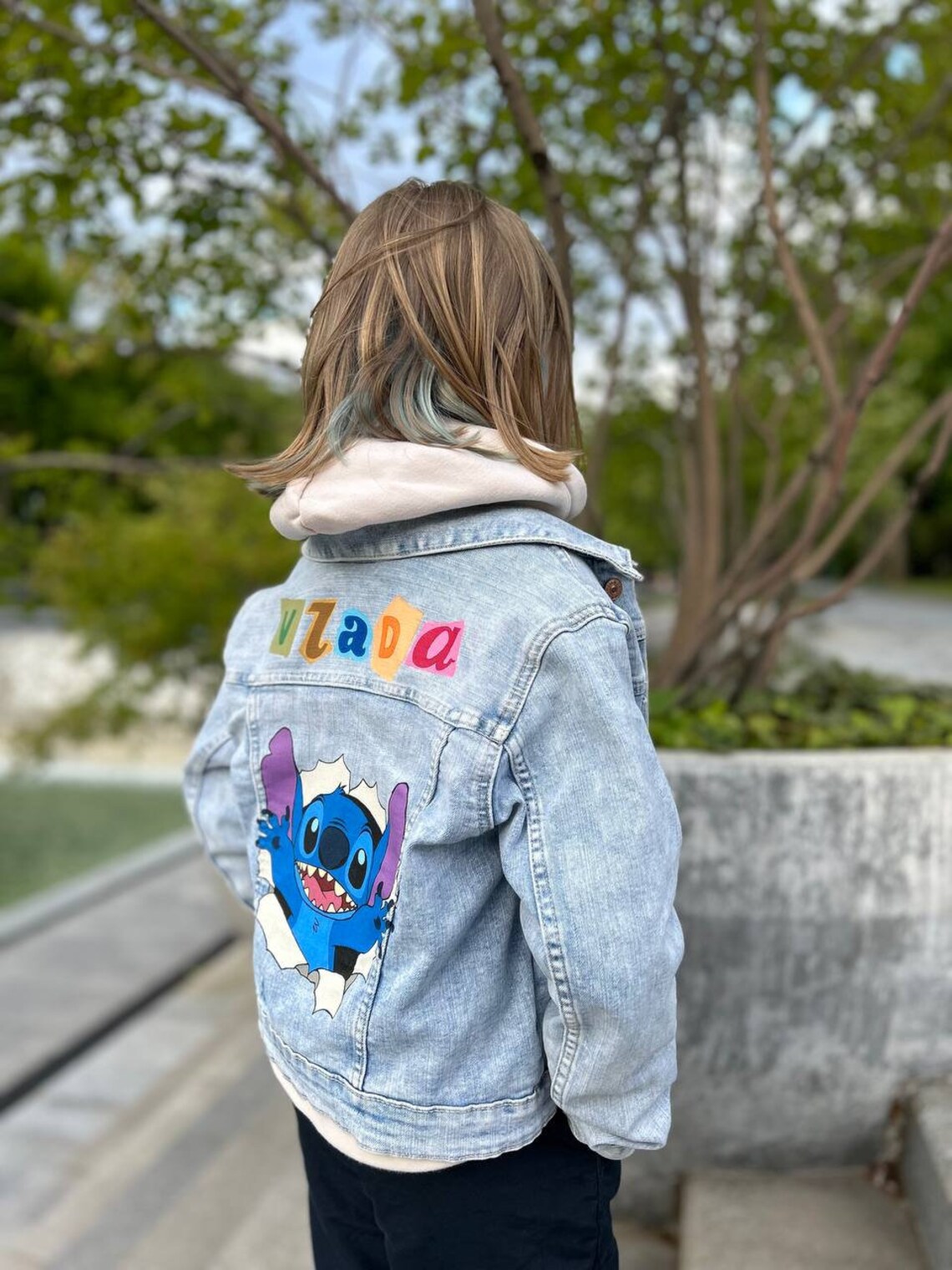 Personalized Denim Jackets for Kids Jeans Jackets Custom Name Jacket ...