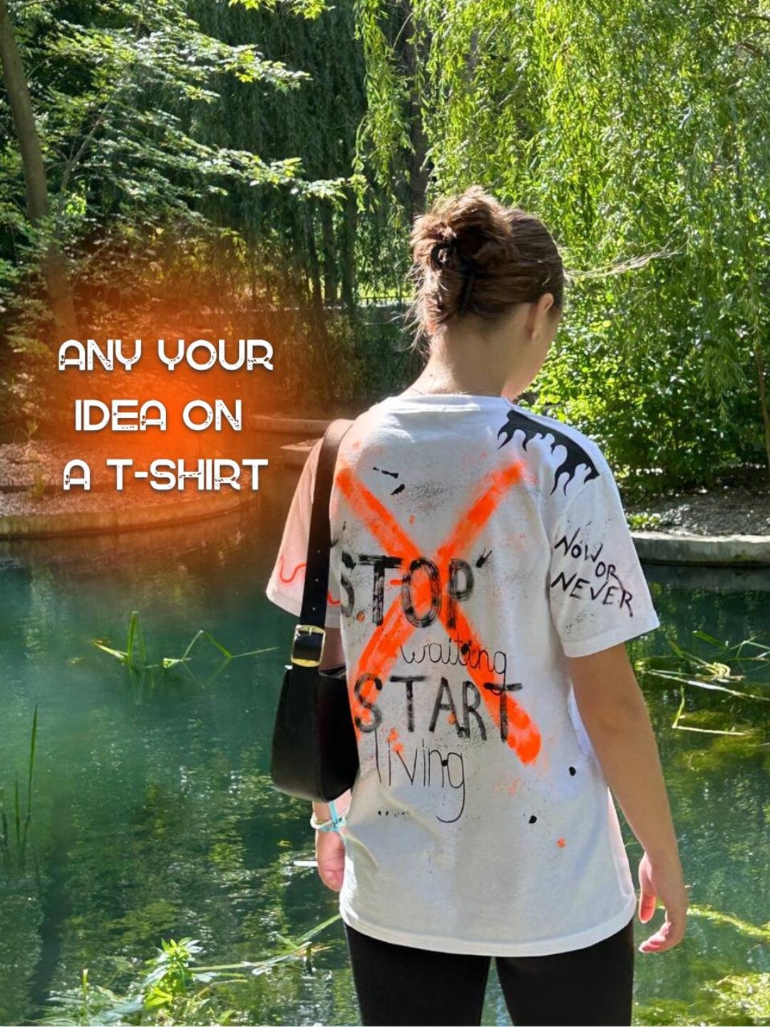 Personalized T-shirt, Custom Hand Painted T-shirt, Hand Painted Custom ...