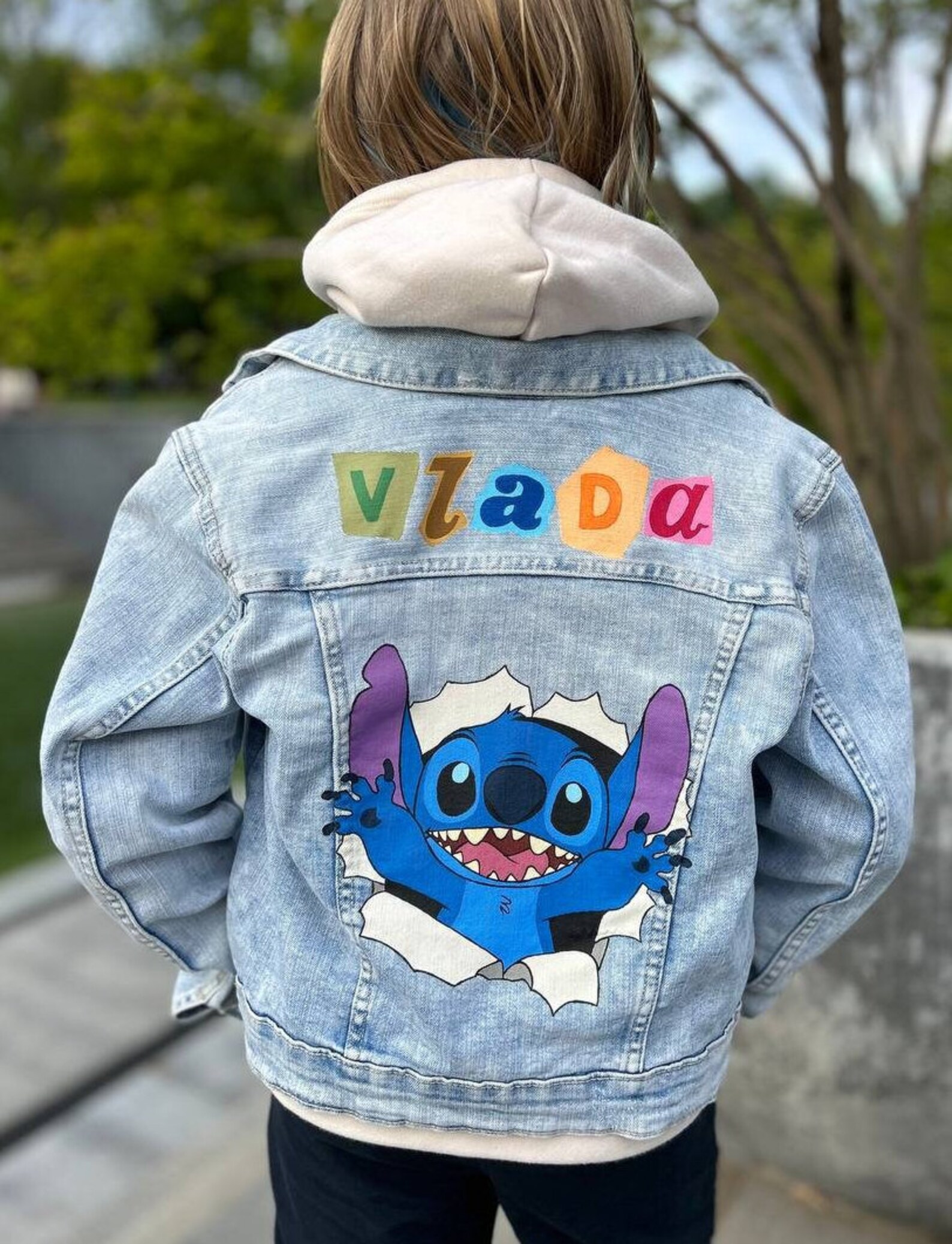 Personalized Denim Jackets for Kids Jeans Jackets Custom Name Jacket ...