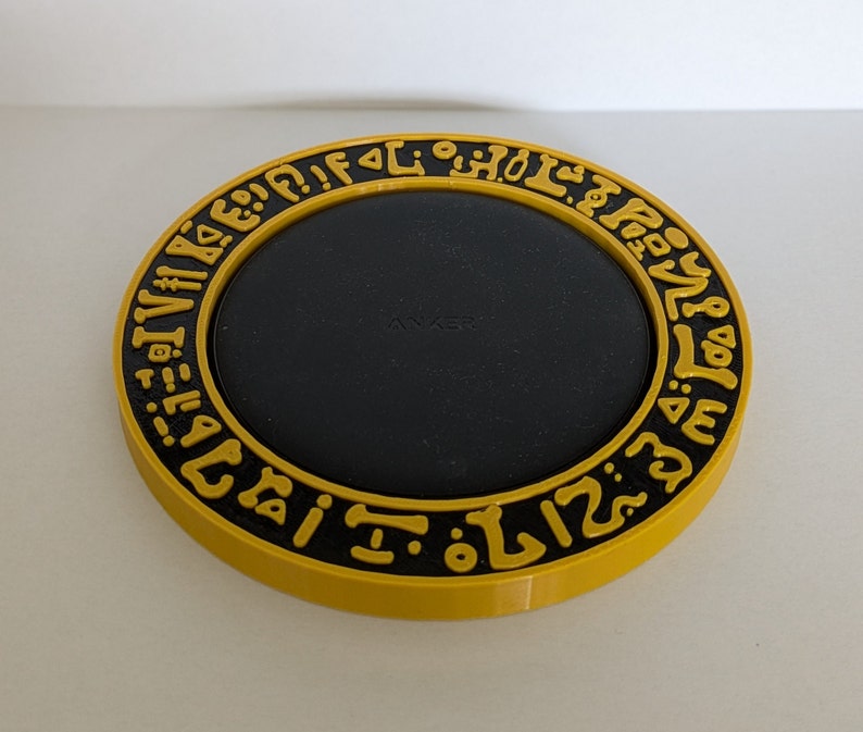 Yu-gi-oh Themed Dark Magic Circle Qi Wireless Charger - Etsy