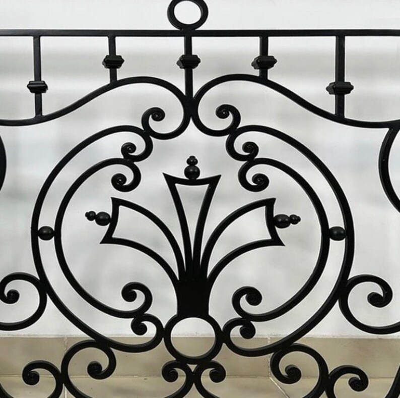 French Balcony Custom Iron Balcony Railings, Juliette Iron Window Gate ...