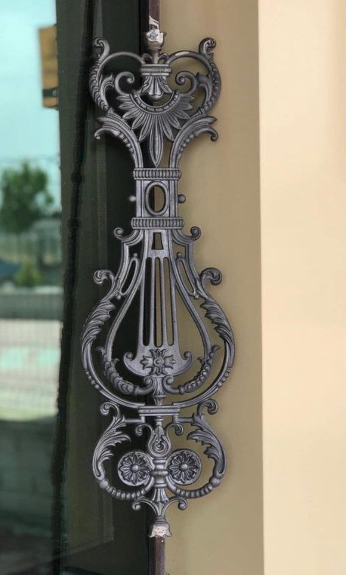 Wrought Iron Stair Spindle Railing Handrail Balusters Balcony Metal ...