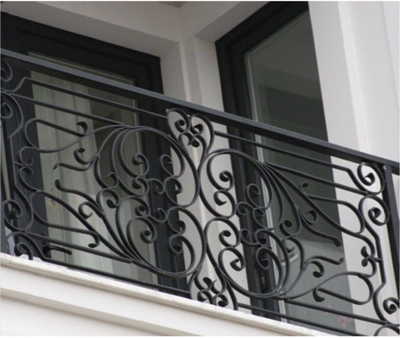 French Balcony Custom Iron Balcony Railings, Juliette Iron Window Gate ...