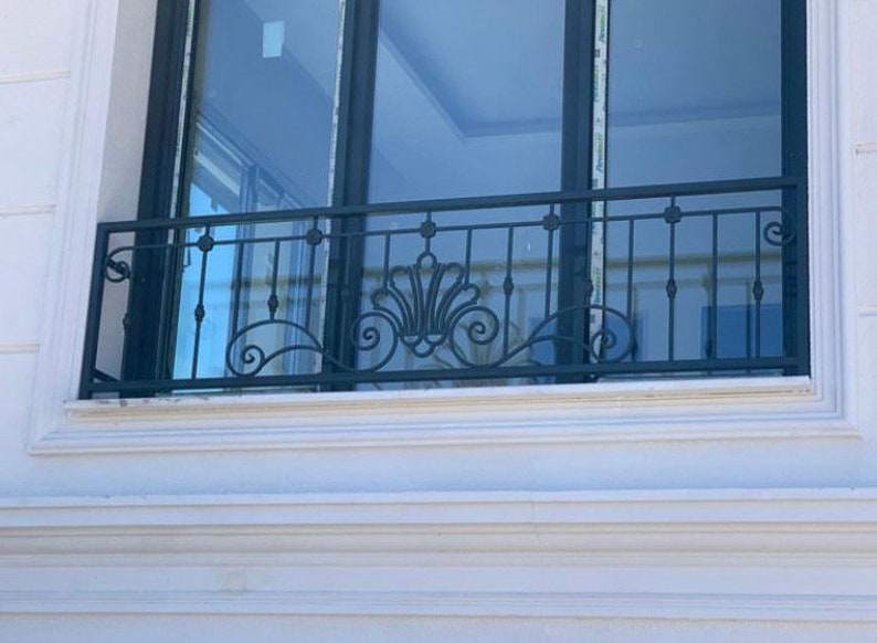 French Balcony Custom Iron Balcony Railings, Juliette Iron Window Gate ...