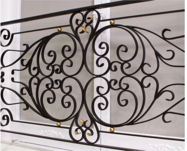 French Balcony Custom Iron Balcony Railings, Juliette Iron Window Gate ...