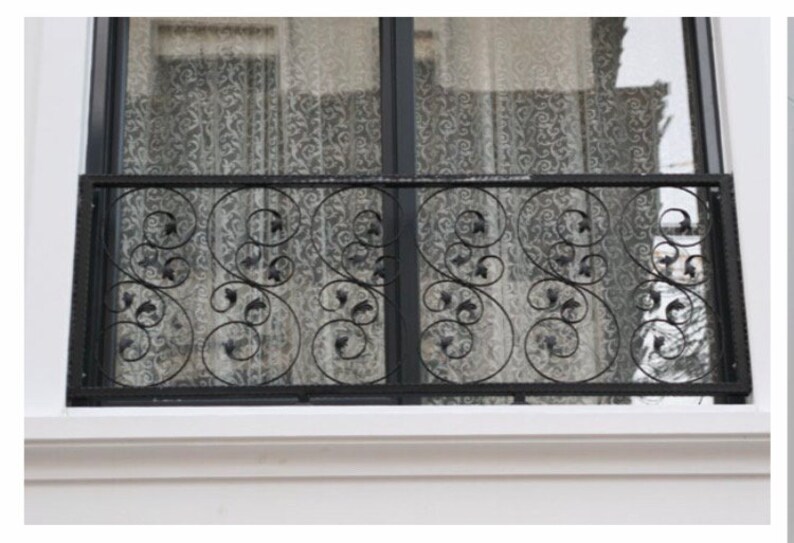 French Balcony Custom Iron Balcony Railings, Juliette Iron Window Gate ...
