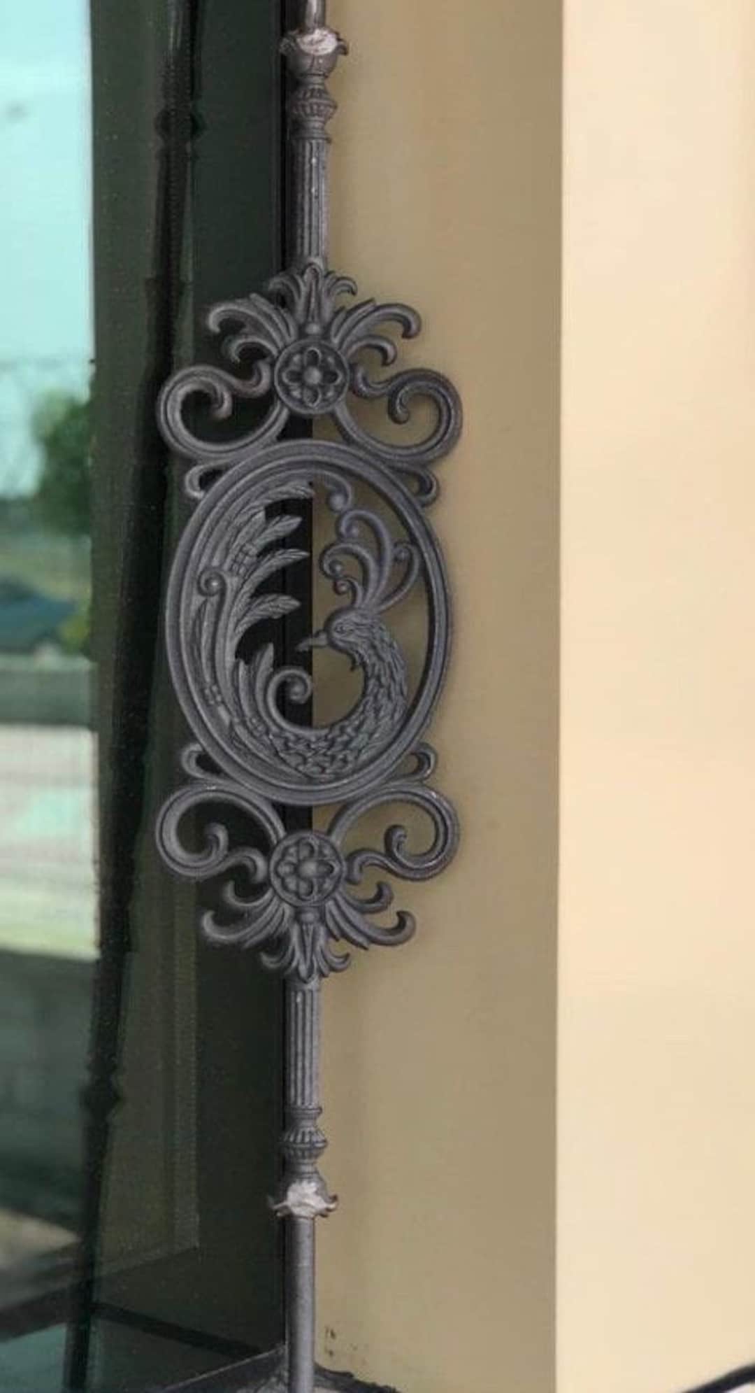 Wrought Iron Stair Spindle Railing Handrail Balusters Balcony Metal ...