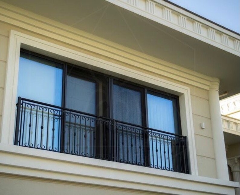 French Balcony Custom Iron Balcony Railings, Juliette Iron Window Gate ...