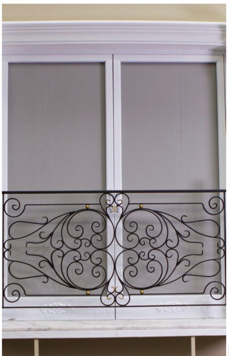 French Balcony Custom Iron Balcony Railings, Juliette Iron Window Gate ...