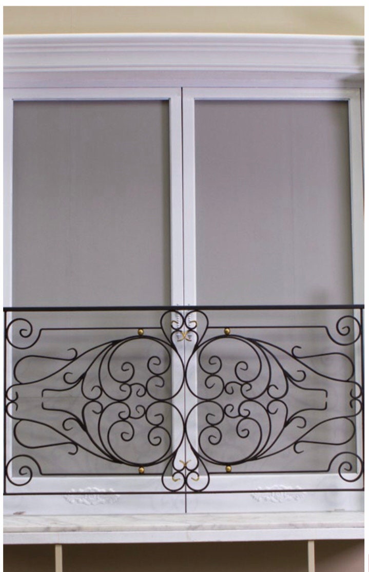 French Balcony Custom Iron Balcony Railings, Juliette Iron Window Gate ...