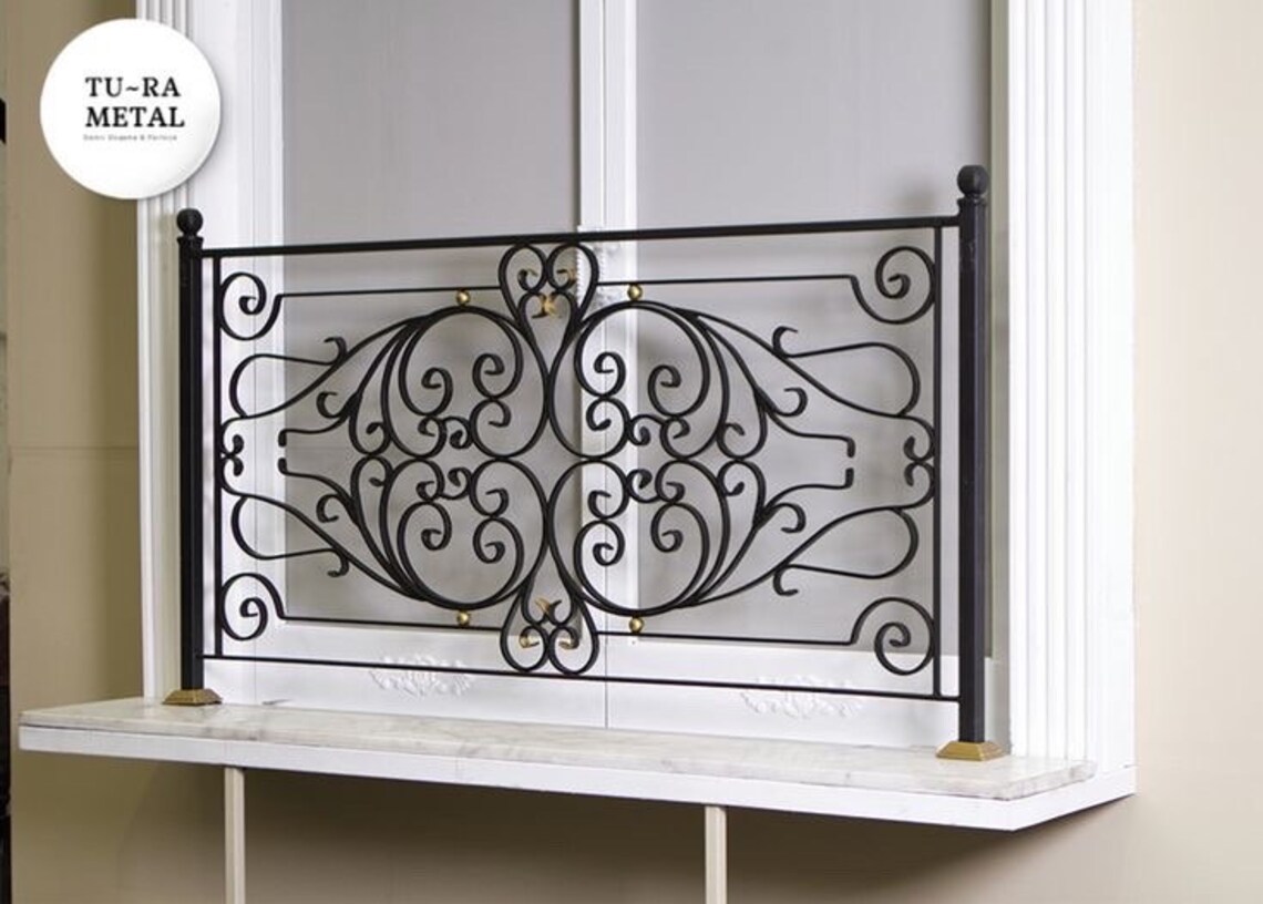 French Balcony Custom Iron Balcony Railings, Juliette Iron Window Gate ...