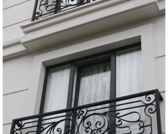 French Balcony Custom Iron Balcony Railings, Juliette Iron Window Gate ...