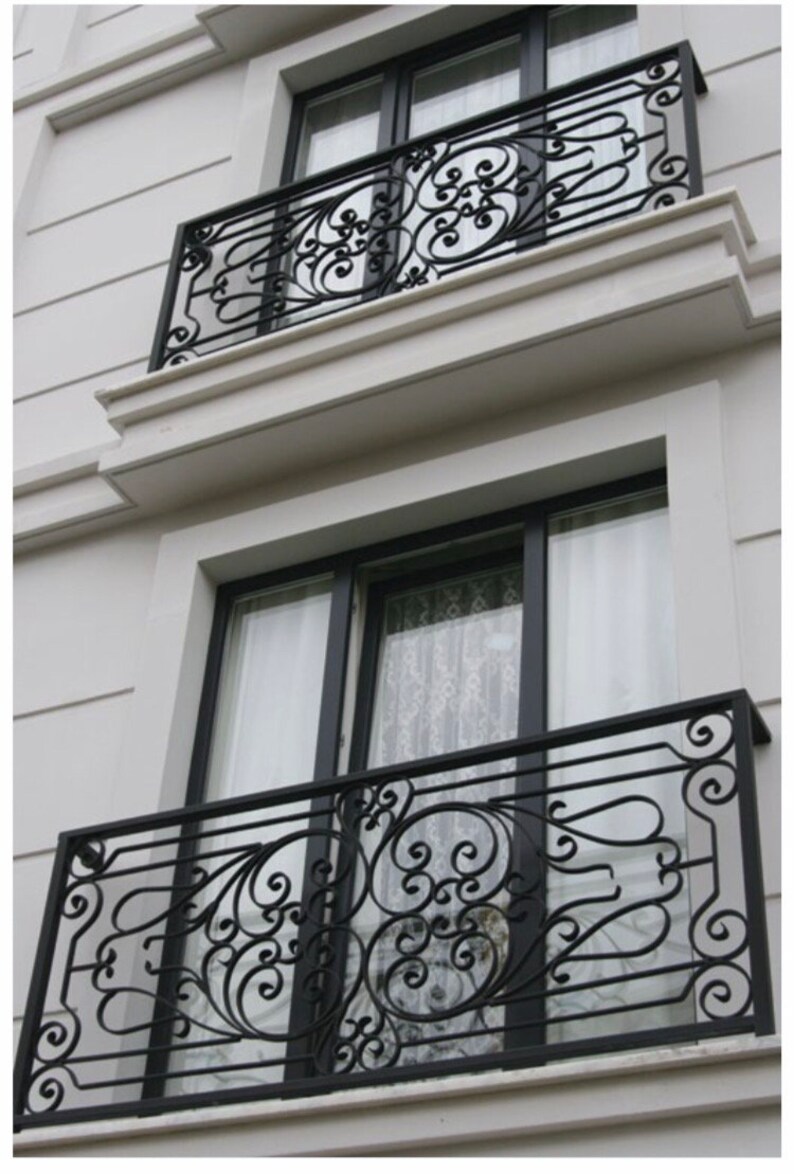French Balcony Custom Iron Balcony Railings, Juliette Iron Window Gate ...