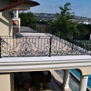 French Balcony Custom Iron Balcony Railings, Juliette Iron Window Gate ...