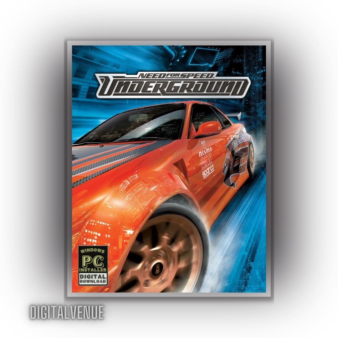 Need for Speed Underground PC Game Digital Download Offline for Windows ...