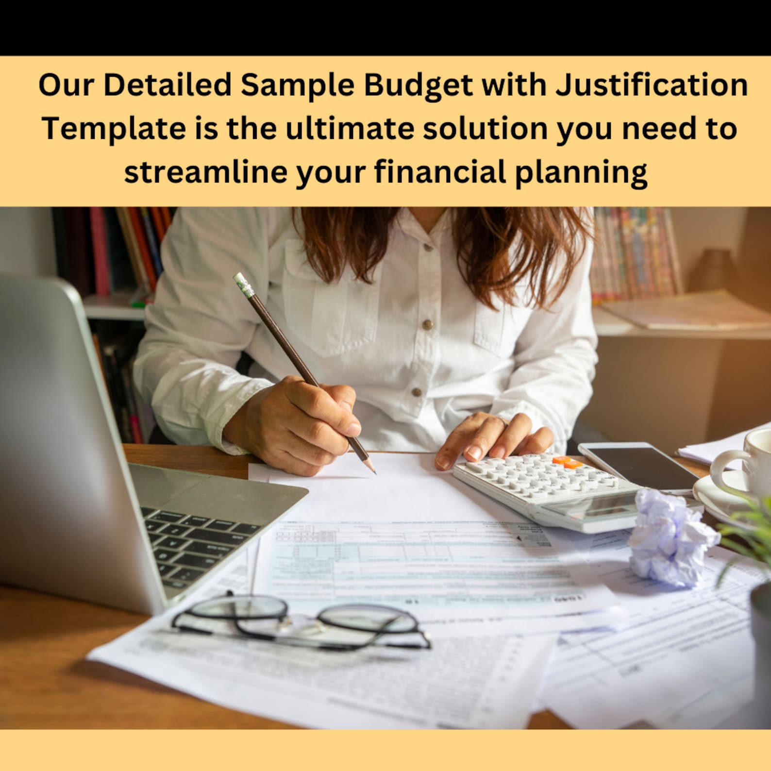 Sample Budget Template With Justification - Etsy