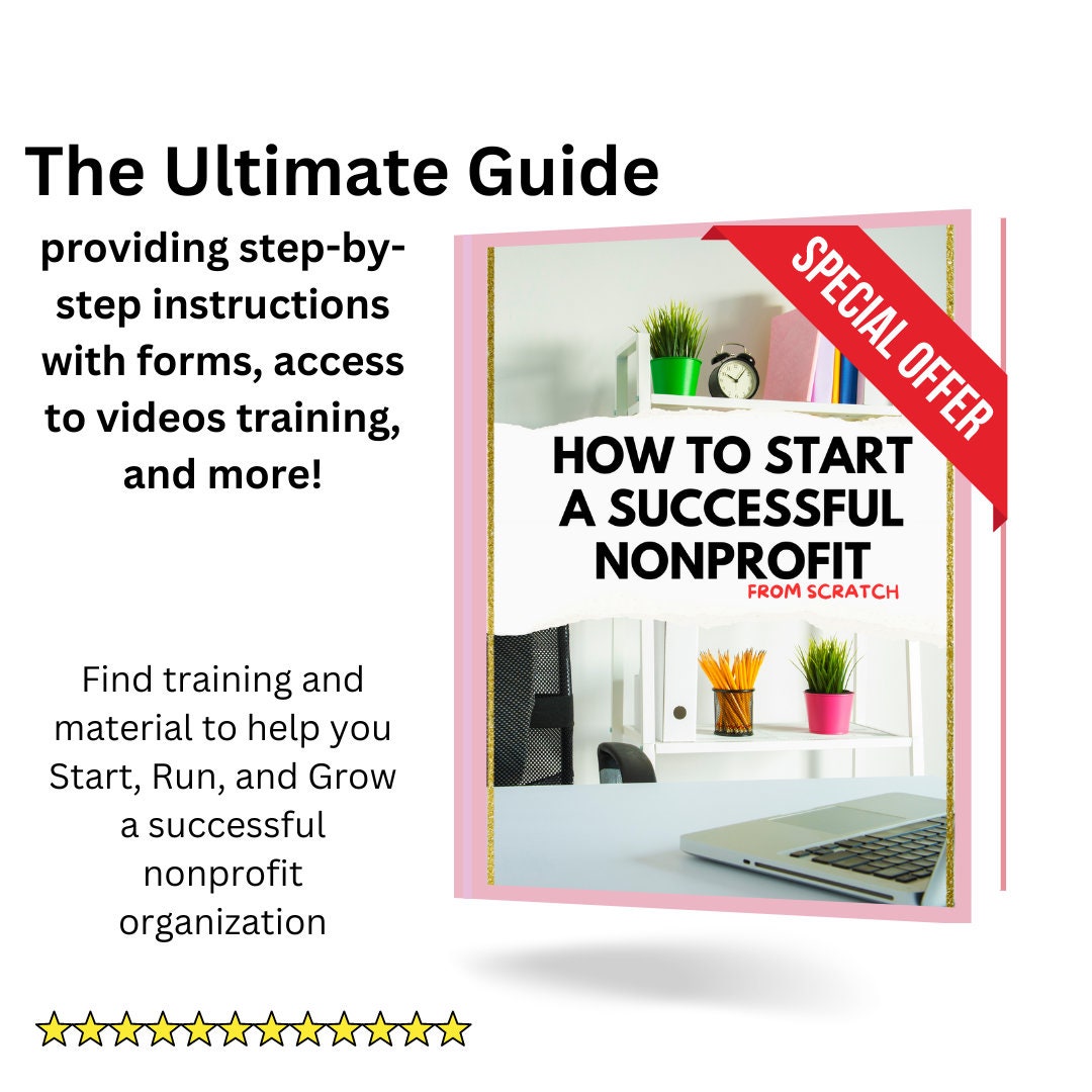 How to Start a Successful Nonprofit Organization From Scratch | Step-by ...