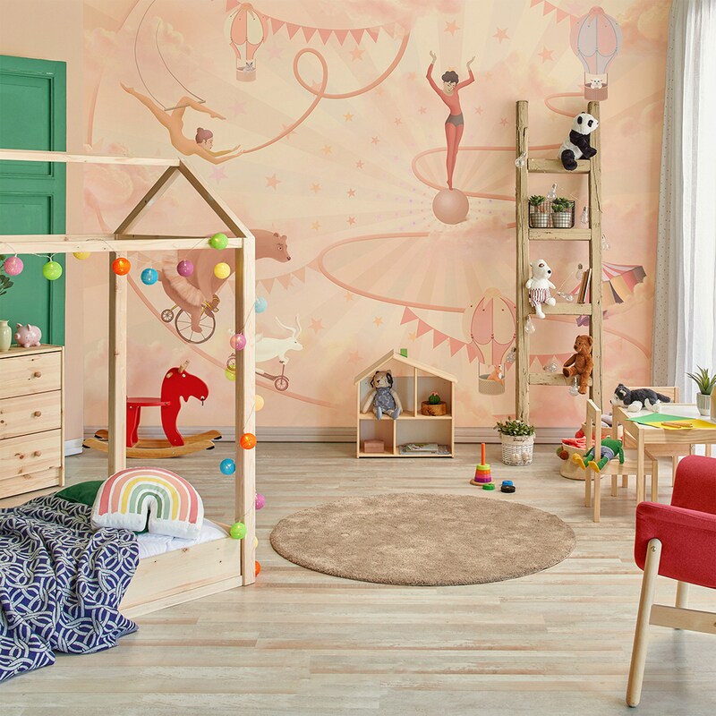 Circus Wall Mural - Etsy
