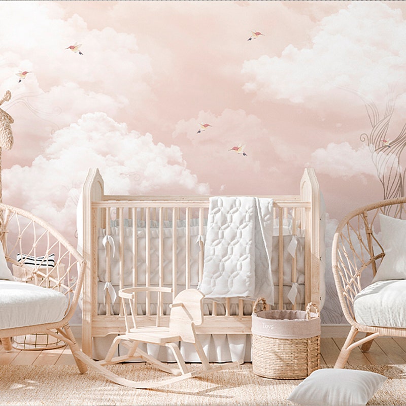 Cloud Wall Mural - Etsy