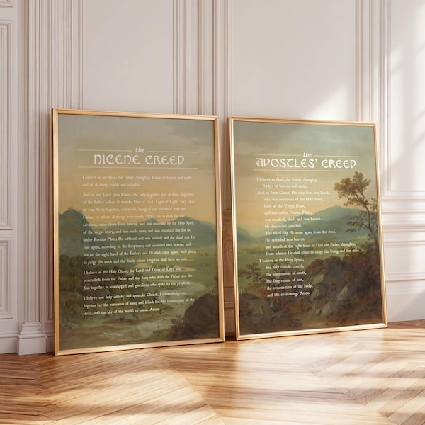Nicene Creeds Wall - Etsy