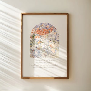 Isaiah 40:8 Wall Art, the Grass Withers and the Flower Fades Print ...