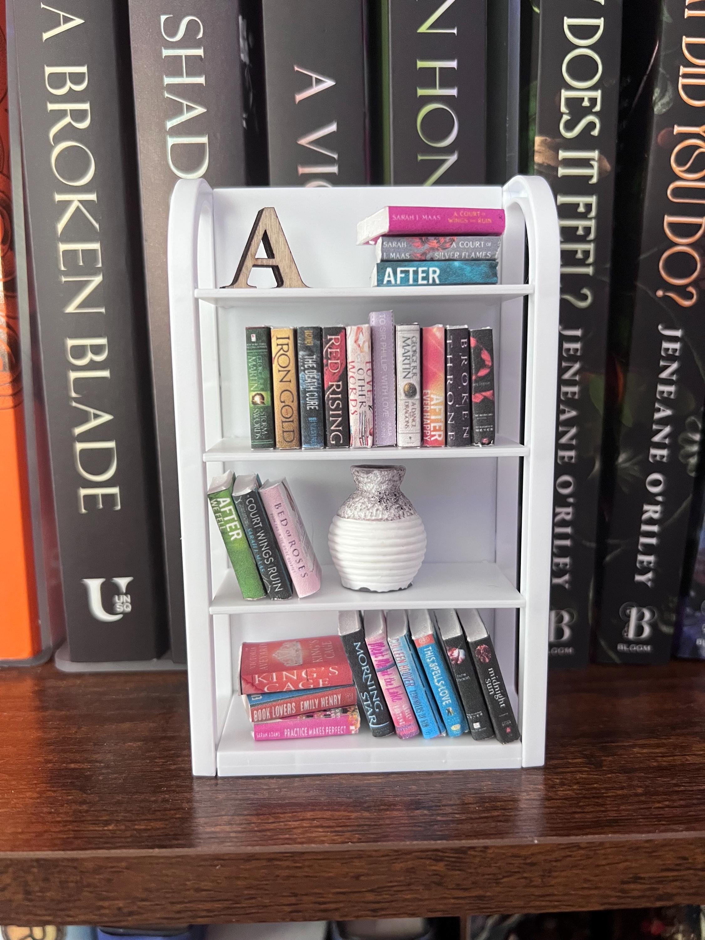 Customized Simple Mini Bookshelf - Etsy