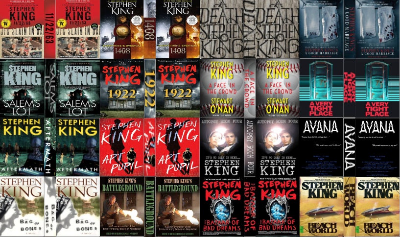 Stephen King Minibook Printable 1 - Etsy