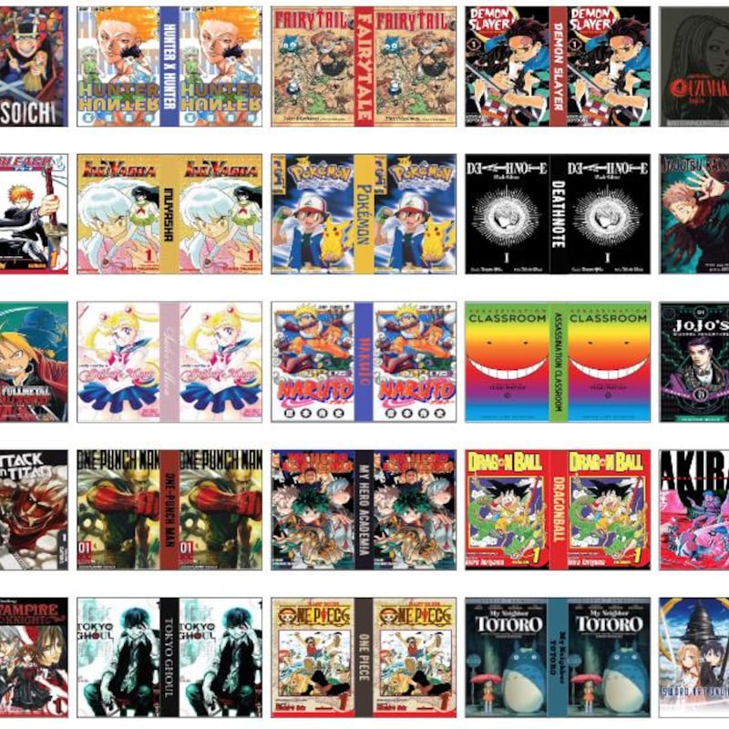 Anime Manga Covers - Etsy