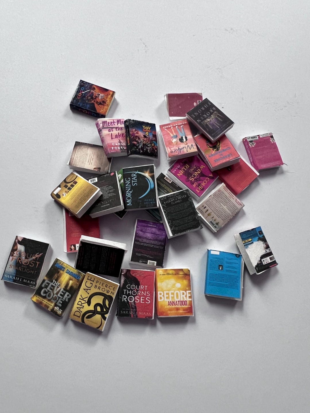 Custom Mini Books (WITHOUT Shelf and WITHOUT Pages) - Etsy