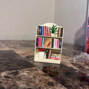 Customized Mini Bookshelf - Etsy